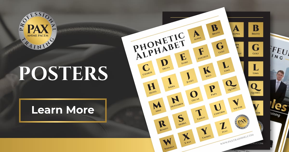 Posters | PAX Training